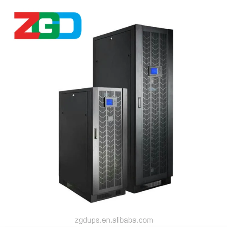 40KVA Modular UPS Low Frequency UPS On-line UPS P 3 Phases UPS 380V ...