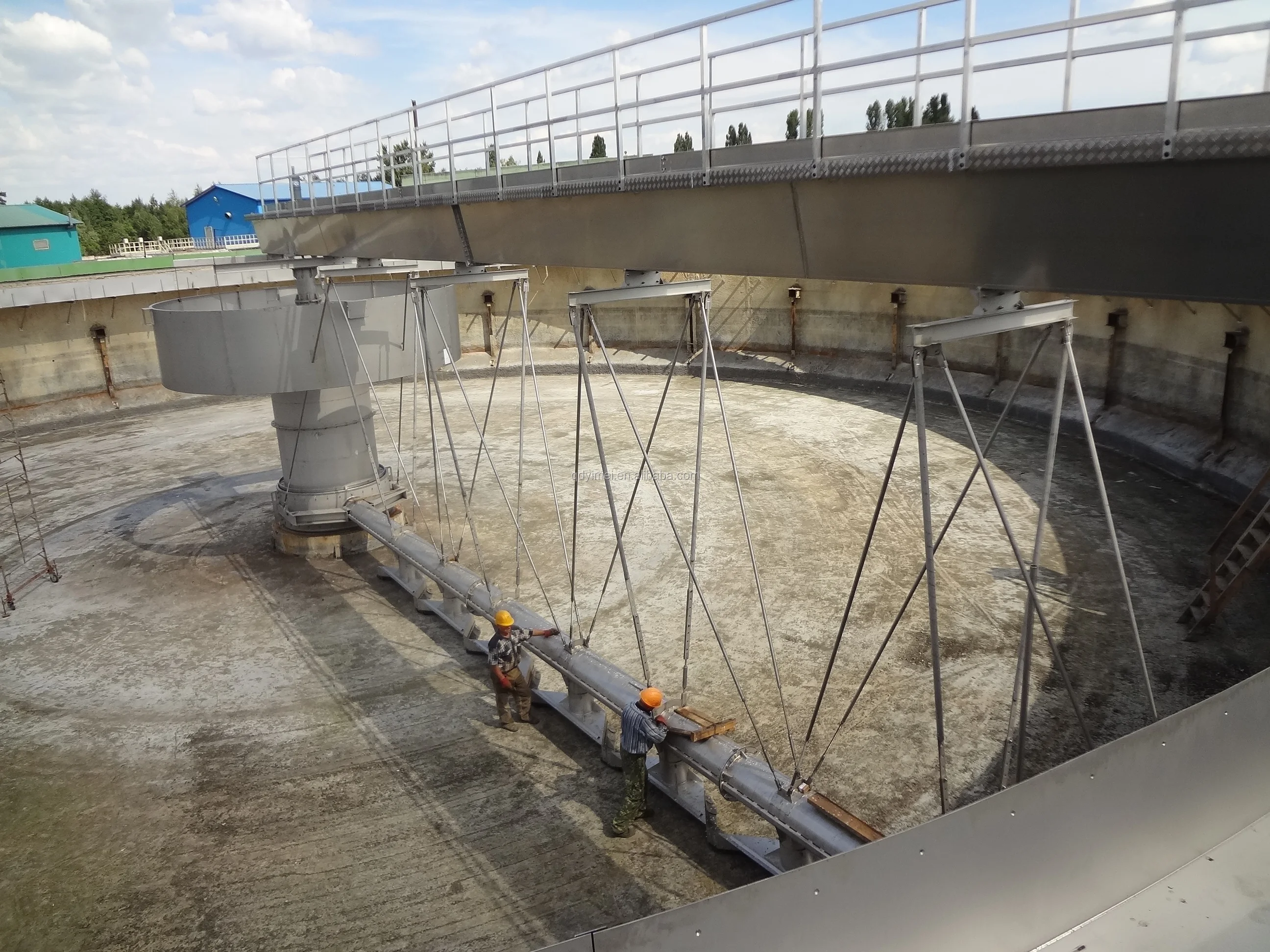 Rotating Bridge Sludge Scraper For Second Clarifier - Buy Bridge Sludge ...