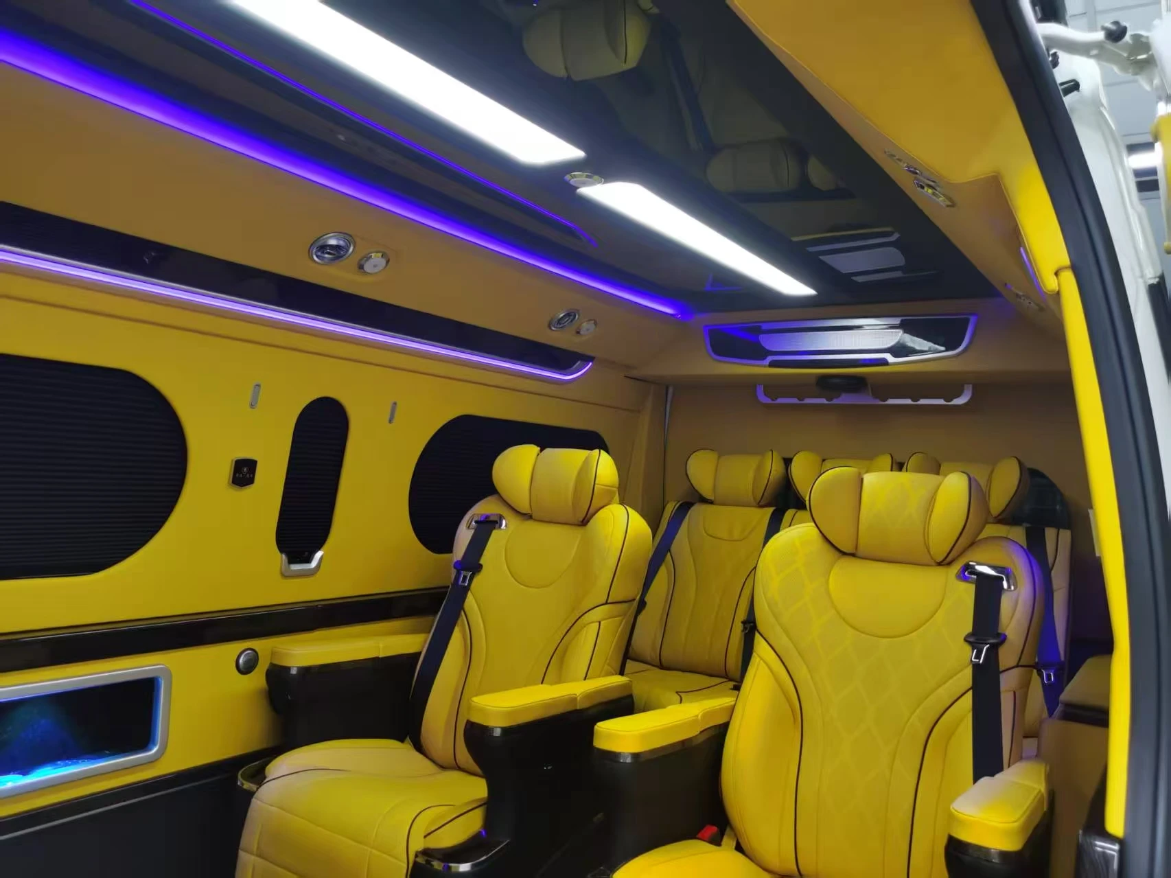 Interior Upgrade Complete Bodykit Luxury Leather Ceiling Light ...