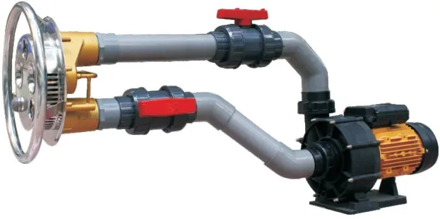 Powerful Copper Swimming Endless Pool Jet with 5HP Pump