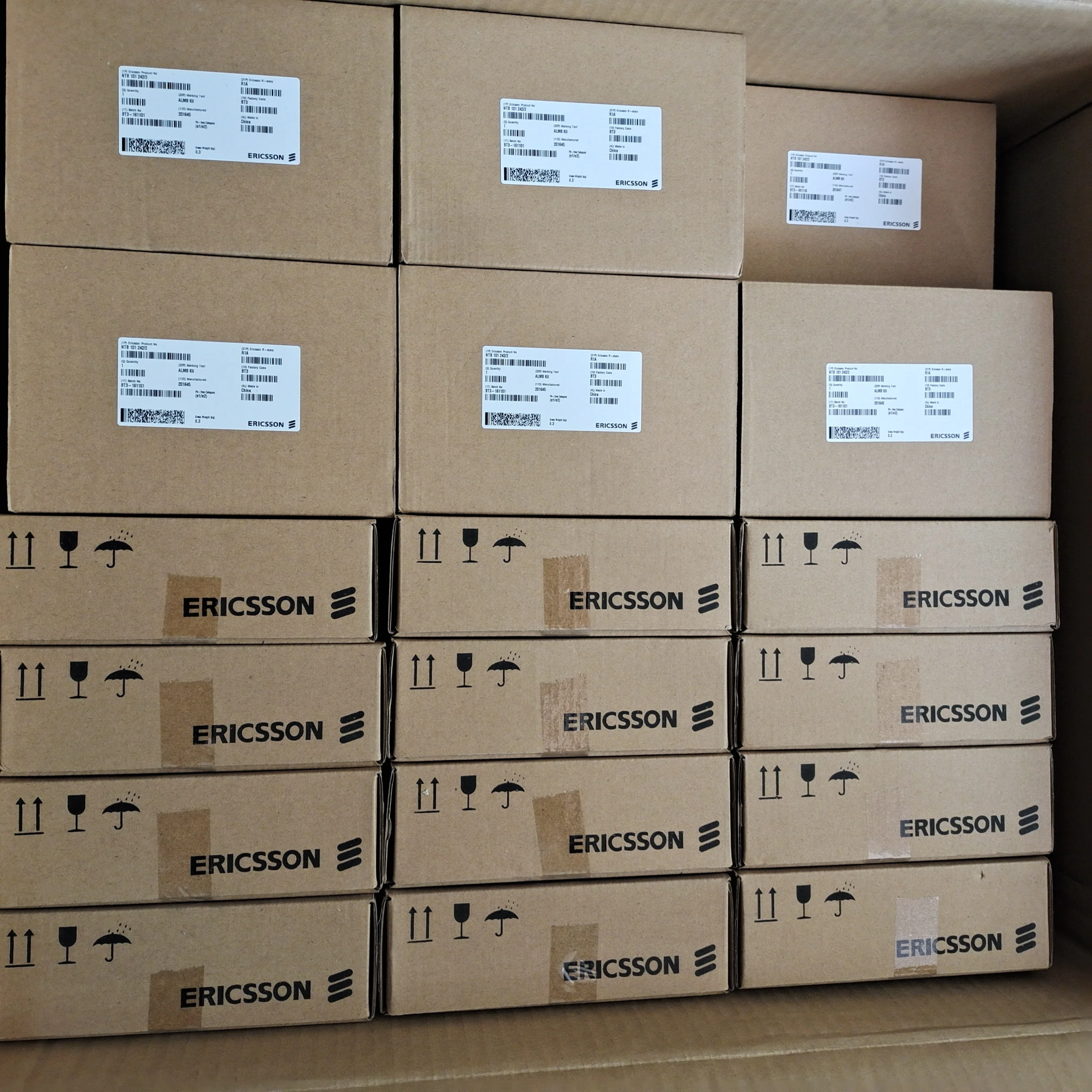 Ericsson NTB 101 242/2 OVP Kit with 8 Ext Alarm for SAU 02 01