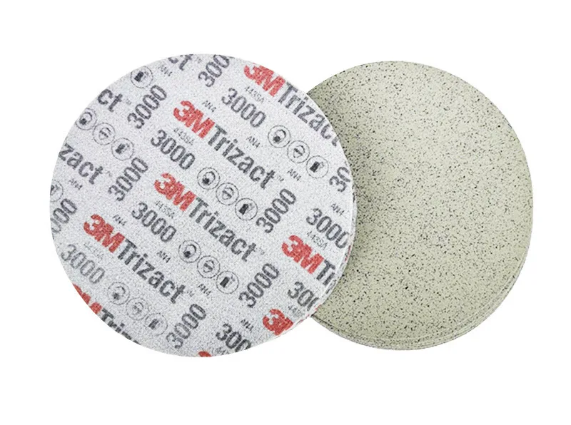 6 Inch 3000 Grit Wet Dry Sandpaper - Trizact Polishing Sponge
