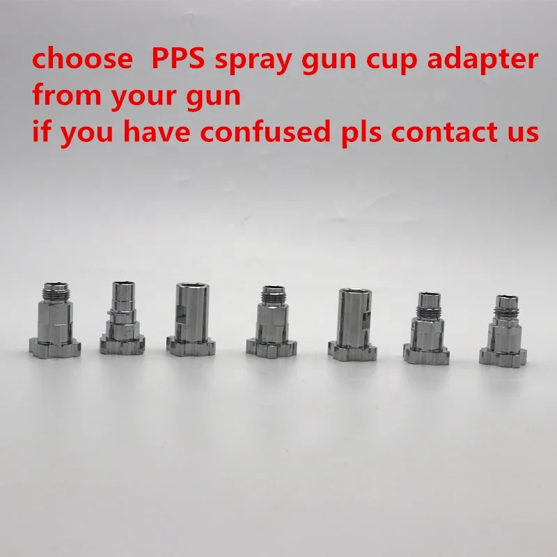 OEM Spray Gun Paint Cups Adapter for PPS - Customized Support