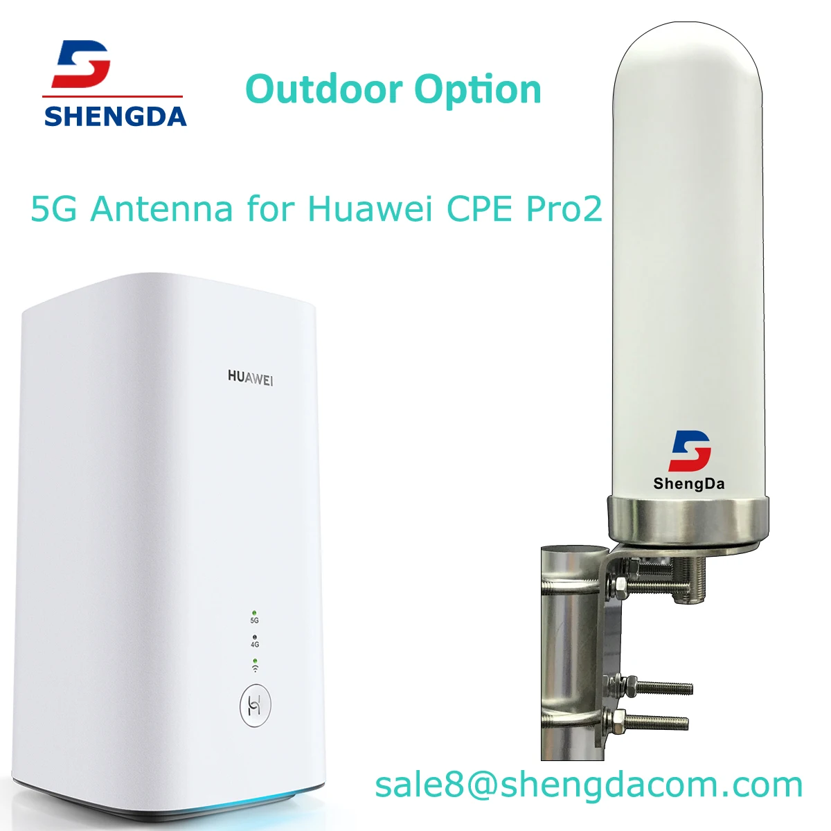 5G Outdoor Signal Booster - 8-10dbi Omni Directional Antenna