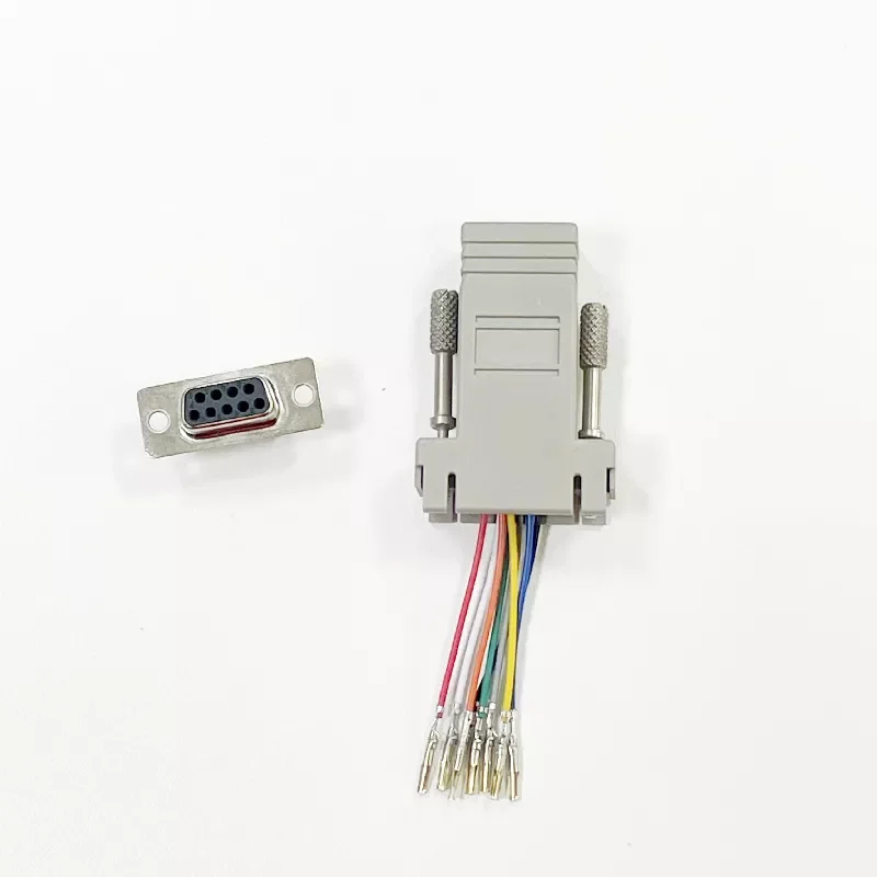 High Quality Db9 Female To Rj45 Female Db9 To Rj45 Adapter Connector ...
