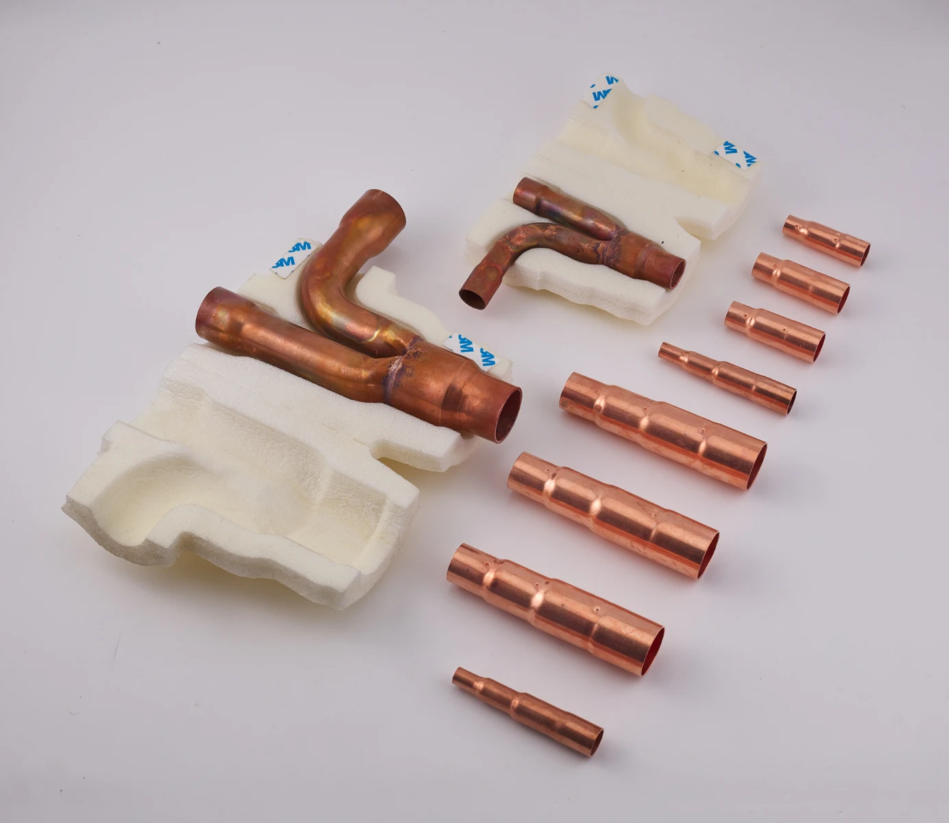 Central Air Conditioner Pns Series Pi Cz P680bk2 Copper Disperse Pipe Y Branch Refnet Joint Kits ...