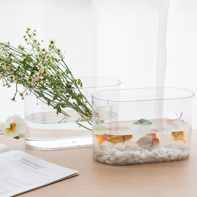 Wall Mounted Whale Trash Can Transparent Organizer Garbage Bin, Fish ...