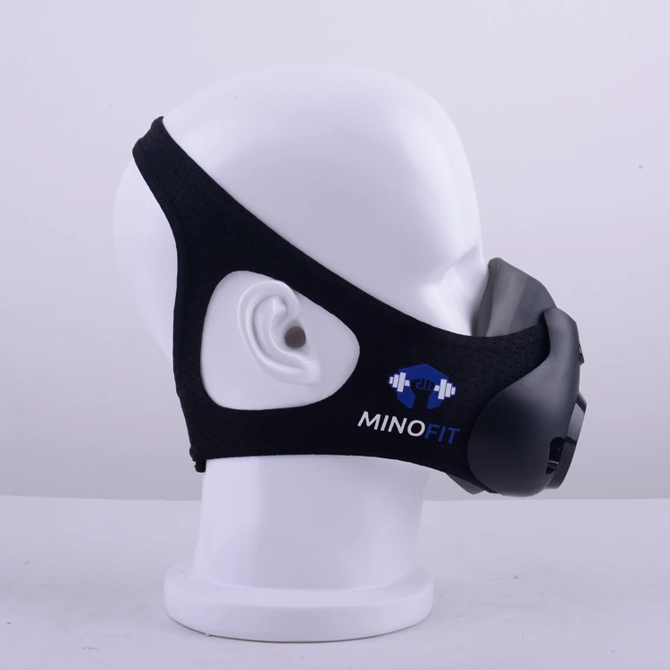 High Altitude Breathing Sport Mask With 48 Levels Workout Fitness ...
