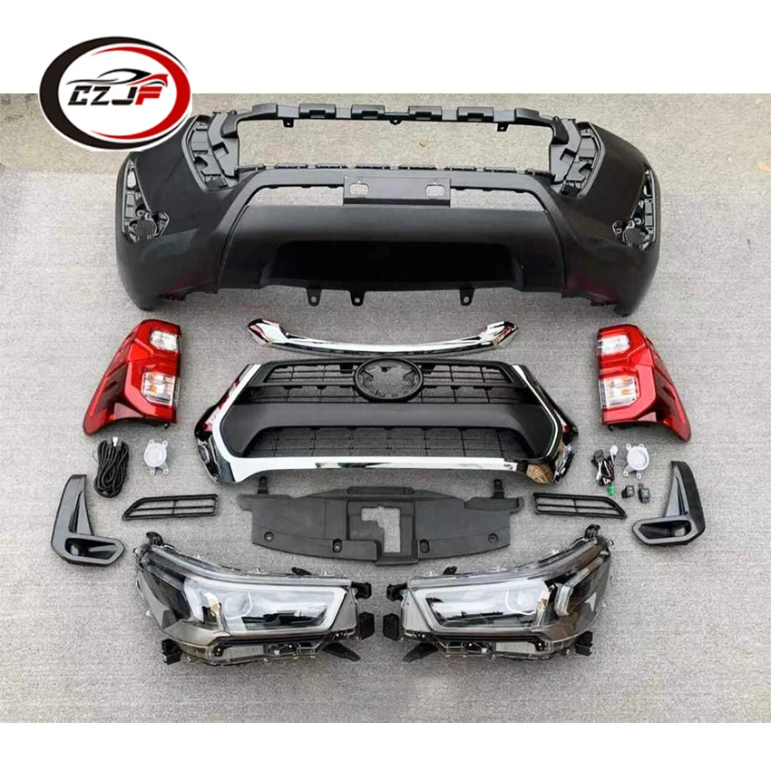 CZJF Auto Spare Parts - Front Bumper Facelift Kits for Toyota Hilux Revo