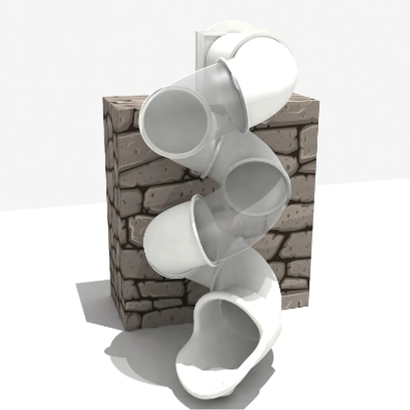 Factory Custom S-shaped Children's Play Slides For Children Indoor And ...