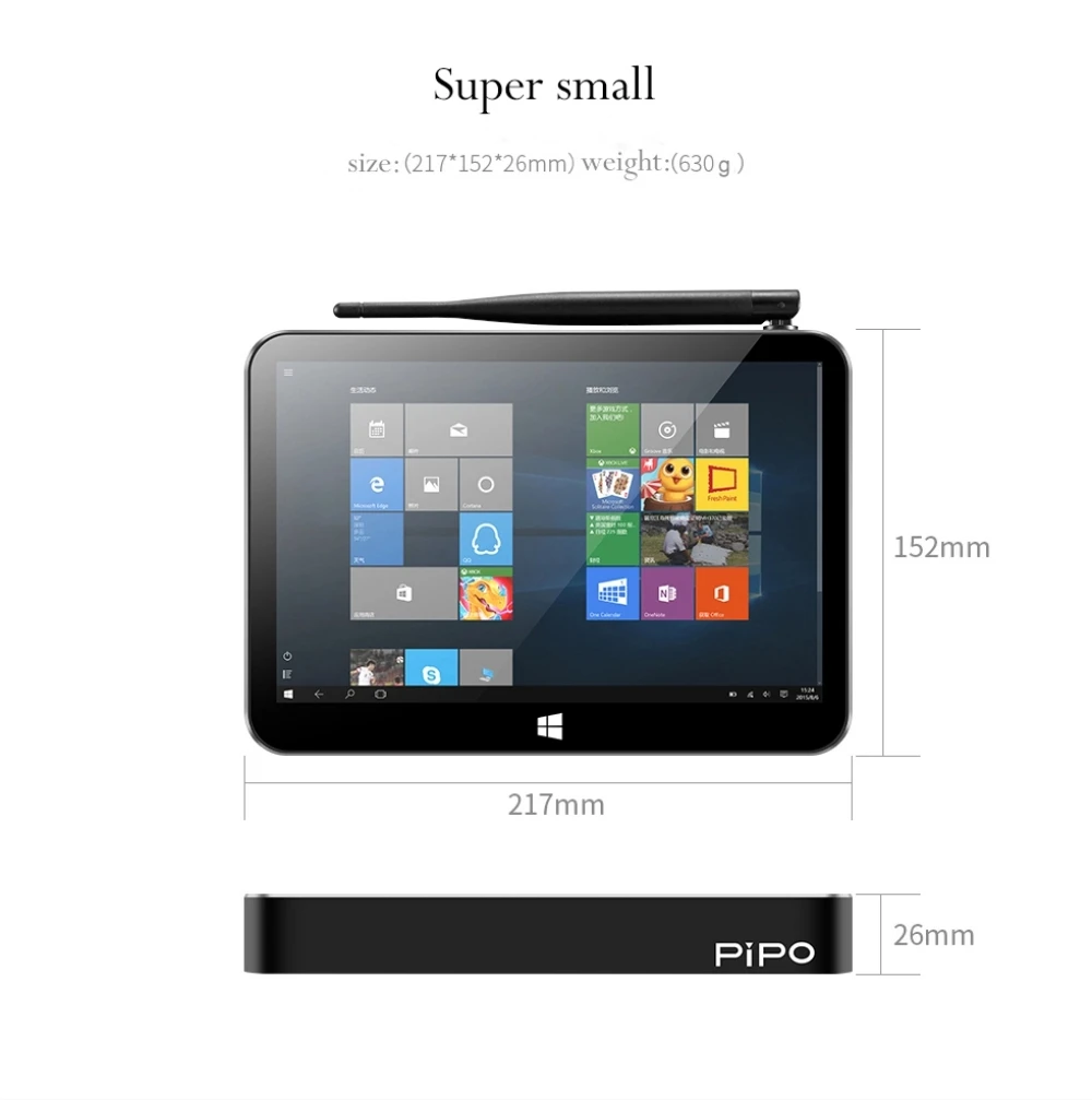 PIPO X11 PRO 2GB 32GB Mini PC Tablet PC Dual OS PIPO X11 Android 5.1 ...