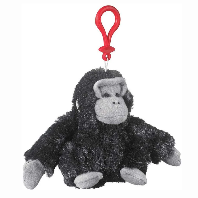 Custom Cute Lifelike Small Cartoon Stuffed Animal Plush Tiger Keychain