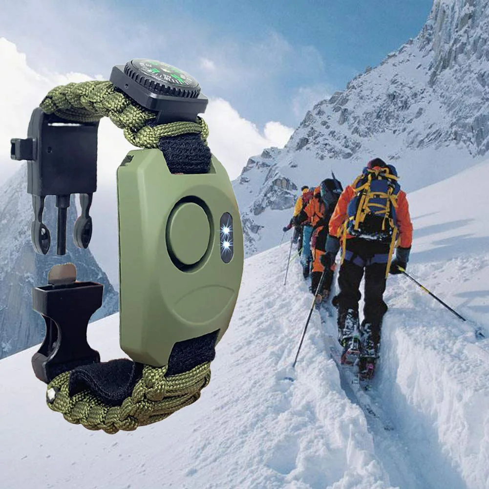 8-in-1 Watch Bracelet Alarm - Personal Emergency Security Tool