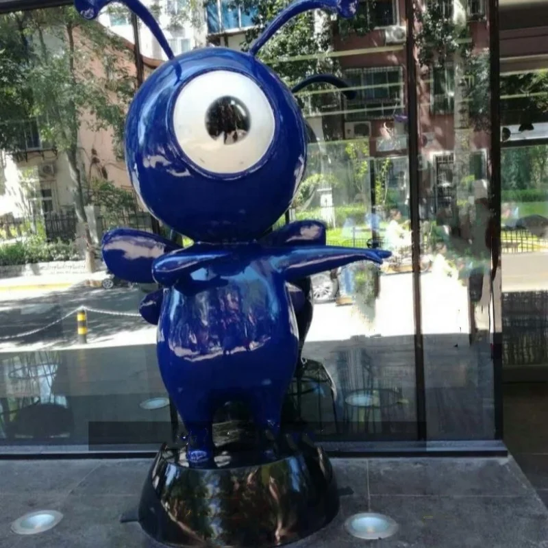 Custom Fiberglass Cartoon Figure Statue Sculpture Life Size High ...