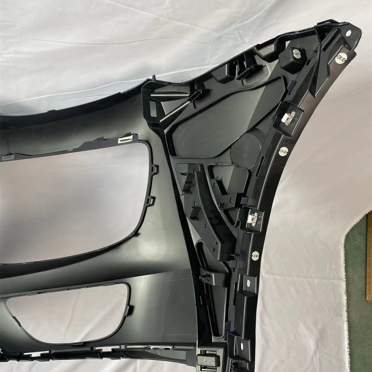 GFKJ Front Bumper Spoiler Grille Frame for Porsche Cayenne