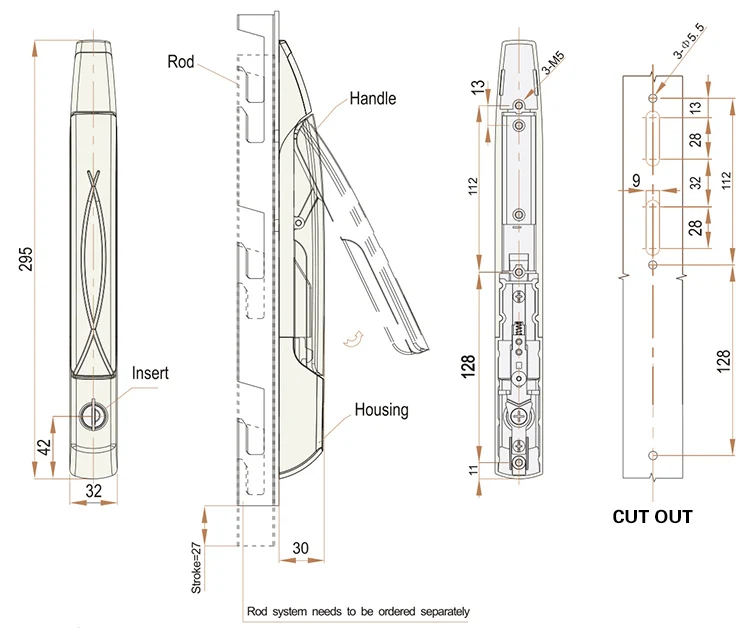 Secure Your Electrical Cabinet with FEILEI Lever Handle Latch