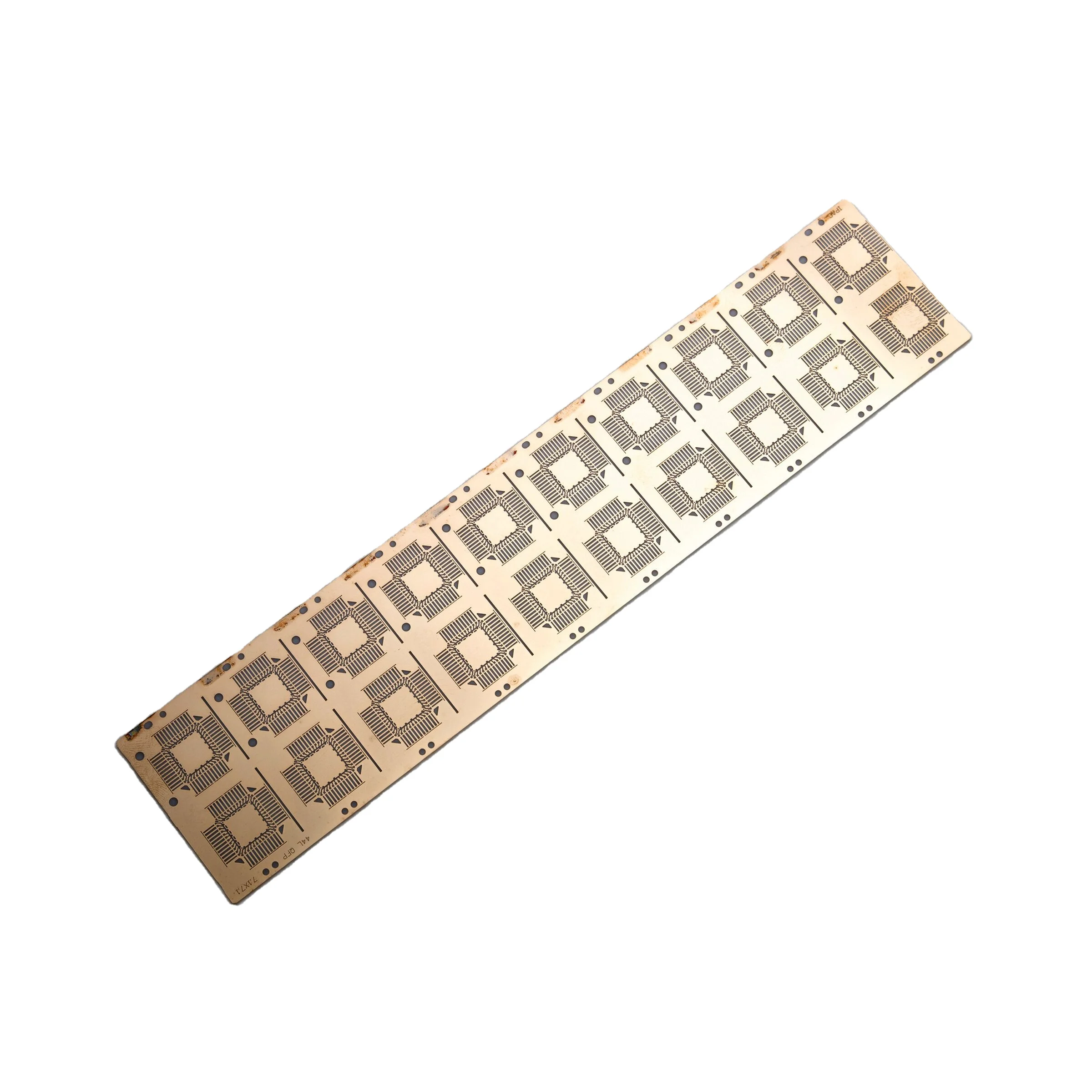 Ic Lead Frame Strips With Plating Silver - Buy Metal Strip With Holes ...