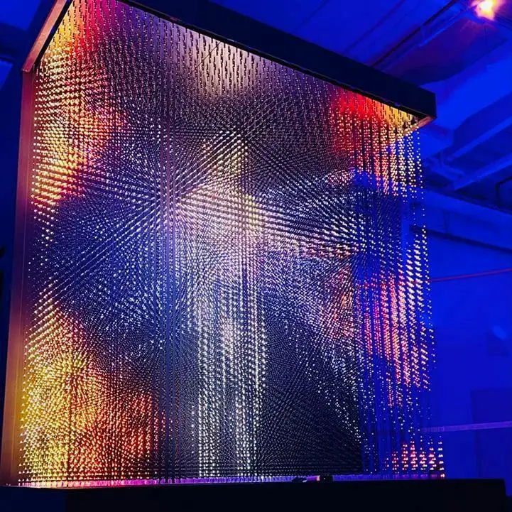3D Volumetric LED Display - Interactive Art Installations for Engaging ...