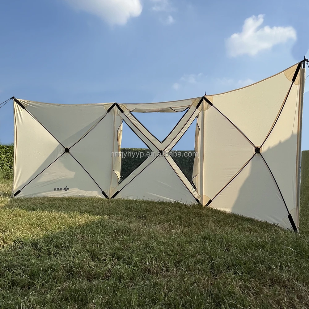 Customized New Design Outdoor Camping Wind Breaks Wind Screen Picnic ...