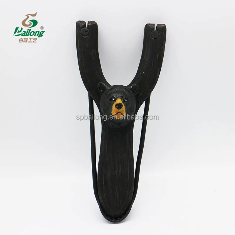 Wholesale Fronde Catapulte - Kids Toy Animal Wooden Slingshot