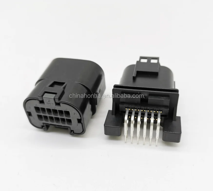 12 Pin hembra hombre impermeable JAE automóvil conector eléctrico ...