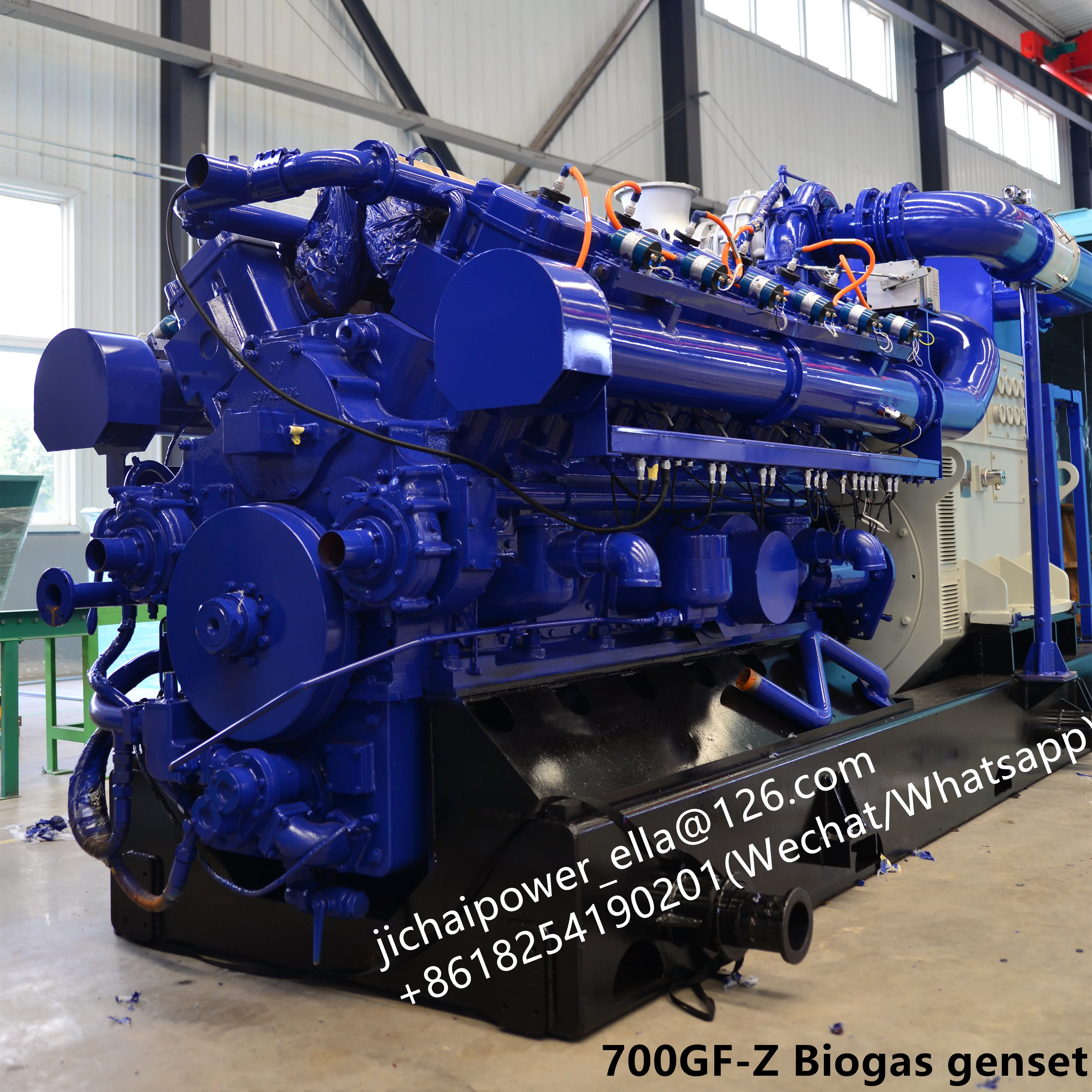 1mw-5mw Gas Diesel Generator Dual Fuel Power Plant - Jichai