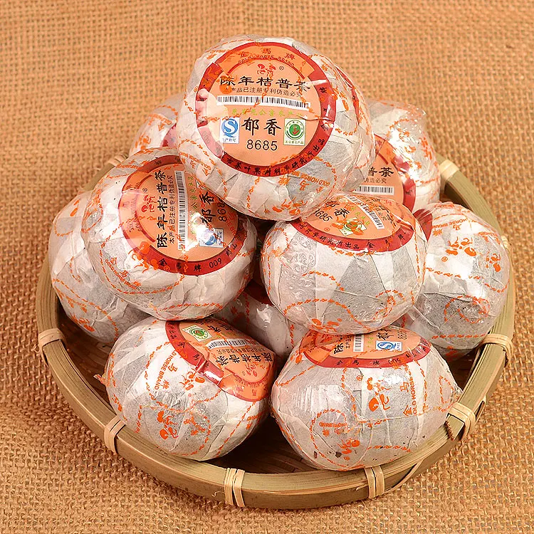 Tangerine Pu'er Tea Orange Peel Puer Tea - Buy Fermented Tea,Puer Cake ...