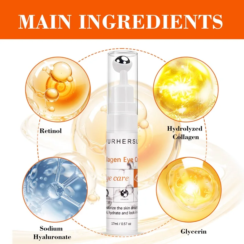 YURHERSU Eye Serum Cream - Wrinkle Remover & Moisturizer