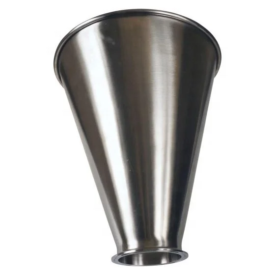 Stainless Steel Conical Triclamp Hopper Funnel - Durable & Sanitary