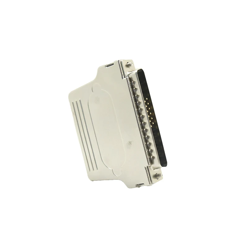 D Sub 37 Pin Metal Hood Db 37 Pin Backshell For Cable 180 Degree - Buy ...