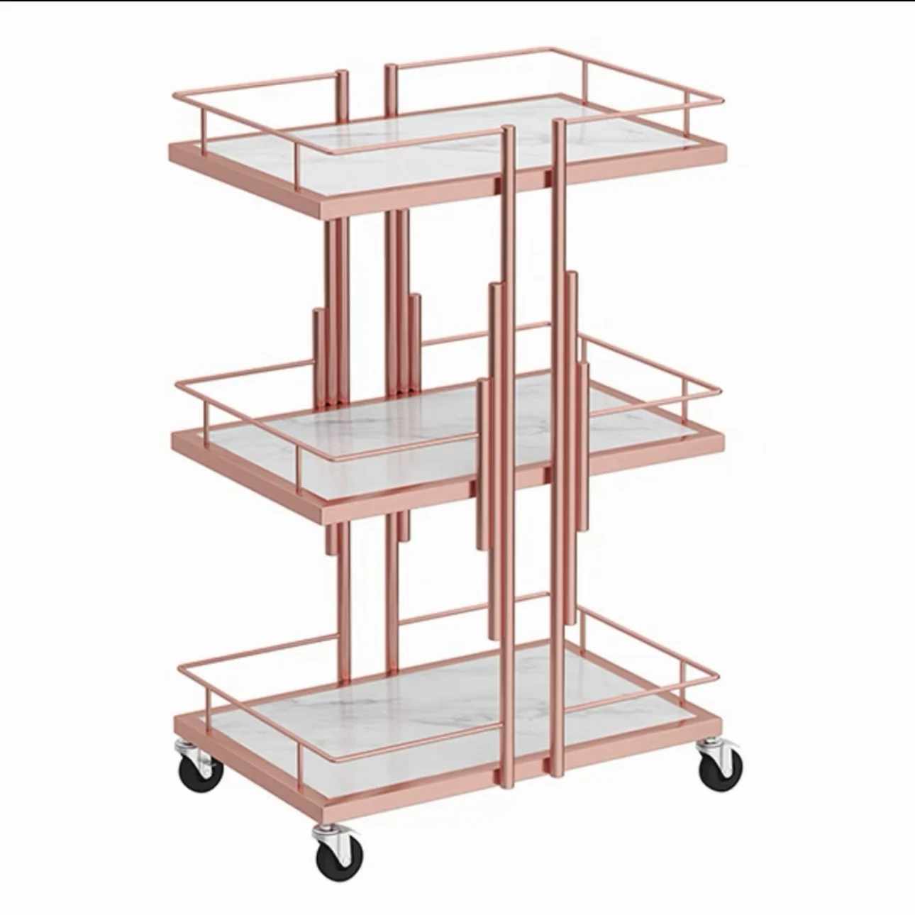 Salon Station Beautician Assistant Trolley Esthetician Cart With Wheels ...