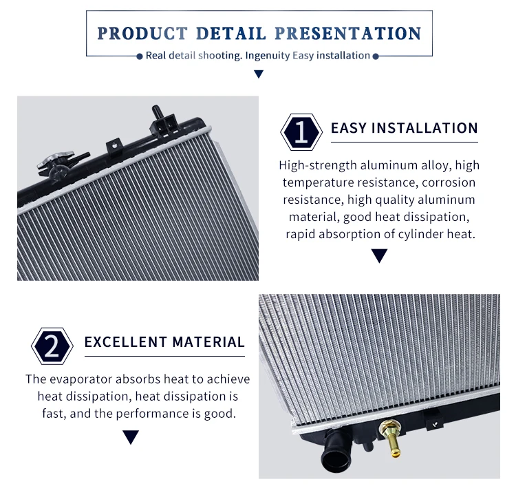 Toyota Avanza Auto Radiator OEM 16400-BZ720 - Polar Quality