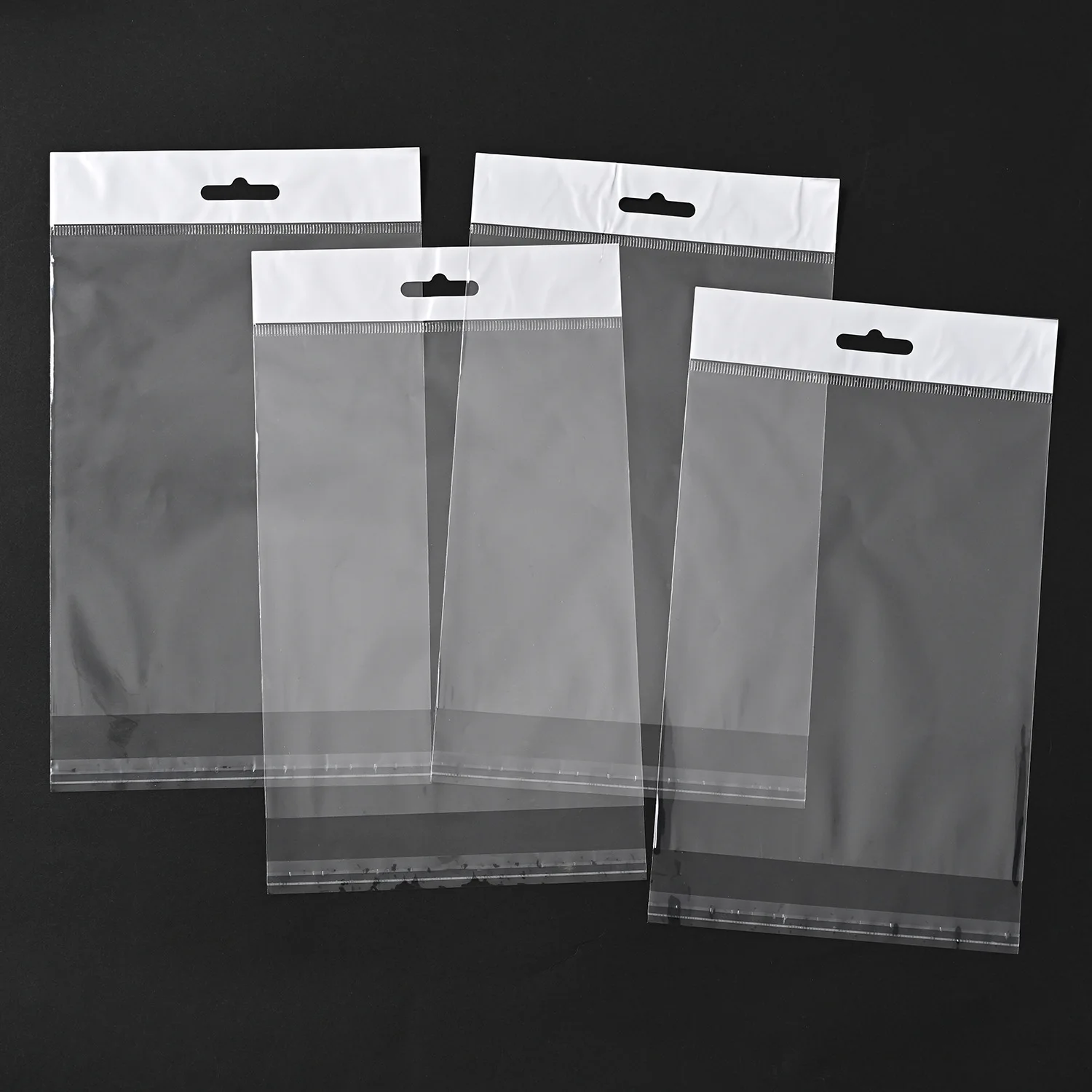 Transparent Flat Style Self Adhesive Seal for Plastic Bags