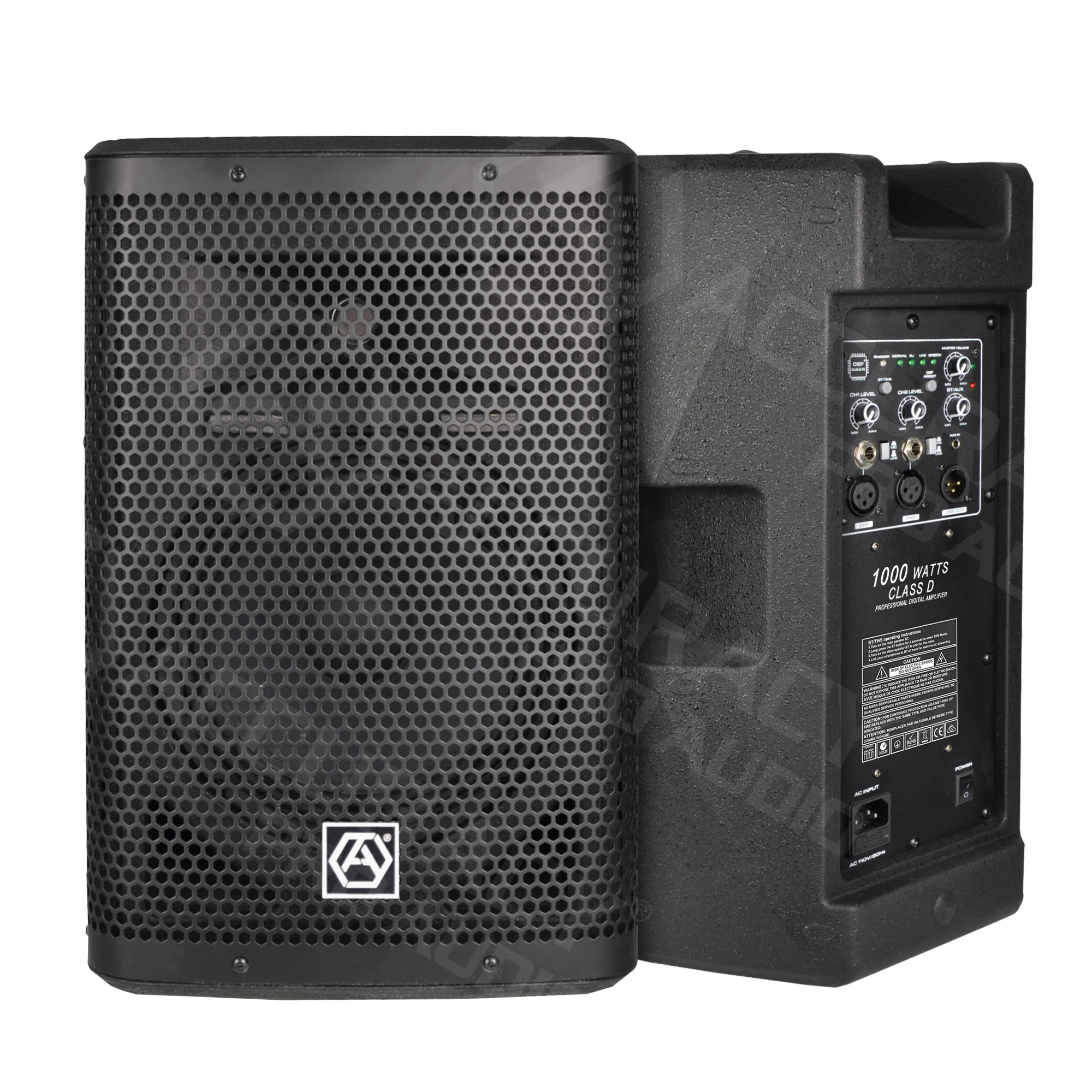 Rqsonic Cao10d6-2k 10 Inch Loudspeaker 500w Power Dj Party Class D ...