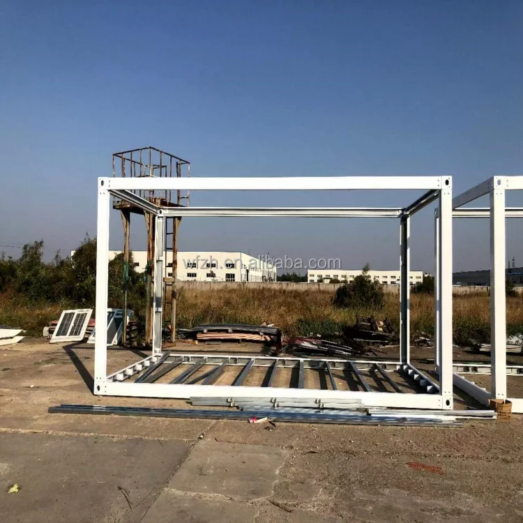 20ft/40ft Prefabricated Frame with Galvanized Steel Frame