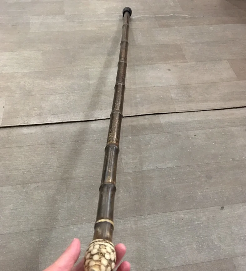 Handcrafted Eco-Friendly Bamboo Walking Stick Cane - Stylish and ...