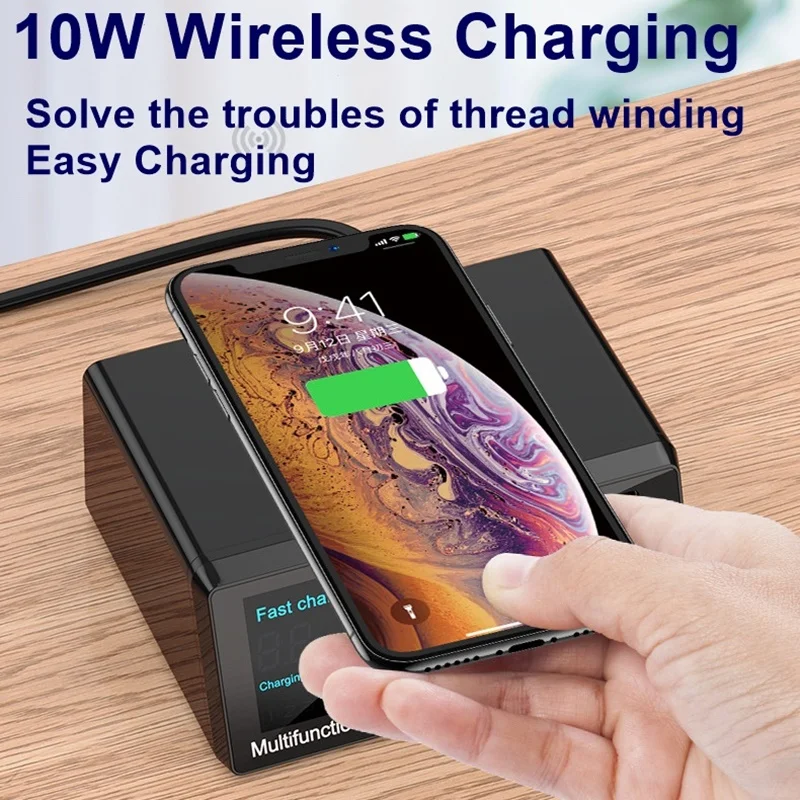 3c,Ce,Emc,Fcc,Rohs Certified Multifunctional Pd Wireless Fast Charger ...