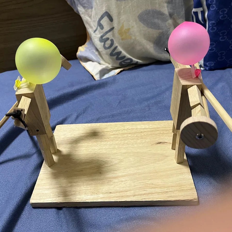 2024 Wooden Fighting Balloon Warrior - Educational Toy