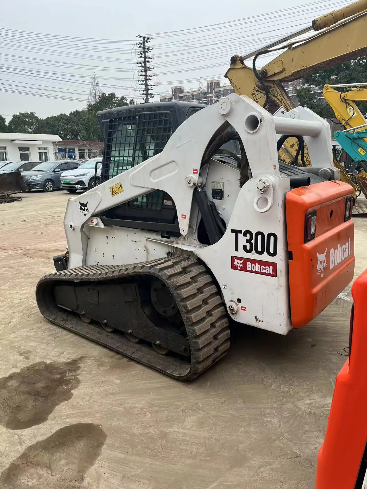 Small Bobcat T300 Used Skid Steer Track Loader Good Maintained Machine ...