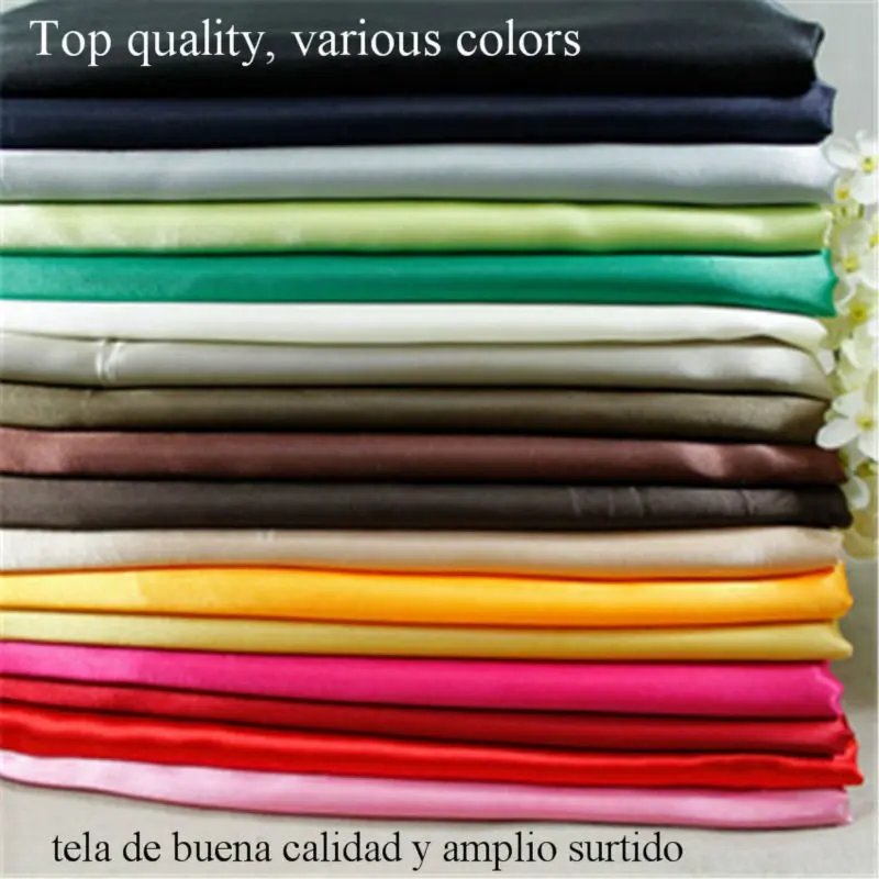 Cheap Price 100% Polyester Satin /raso Fabric - Buy Solid 100% ...