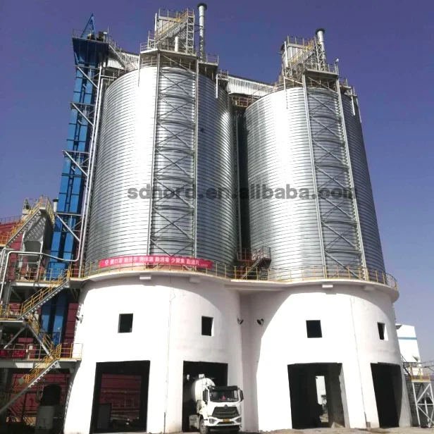 Steel Clinker Silo Shed To Store 5000 ~ 50000 Ton Clinker With Clinker ...
