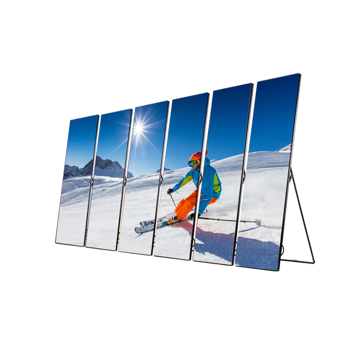 Indoor P2.5 Led Poster Display Seamless Splicing Smart Control High ...