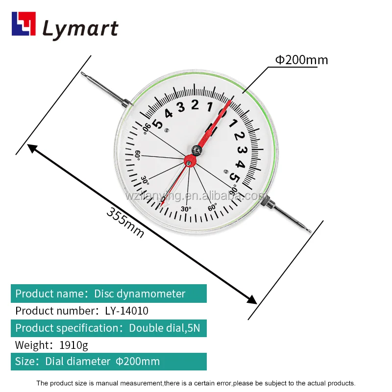 Circular Tray Scale Force Mechanical Dynamometer For Lab - Buy ...