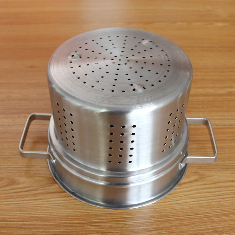 20cm Stainless Steel Spaghetti Pot Multifunction Pasta Cooking Pot With ...