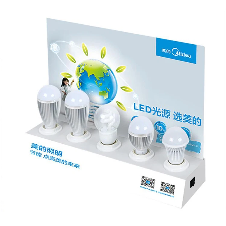 Hot Selling Customized Led Bulb Light Display Stand Acrylic Testing ...