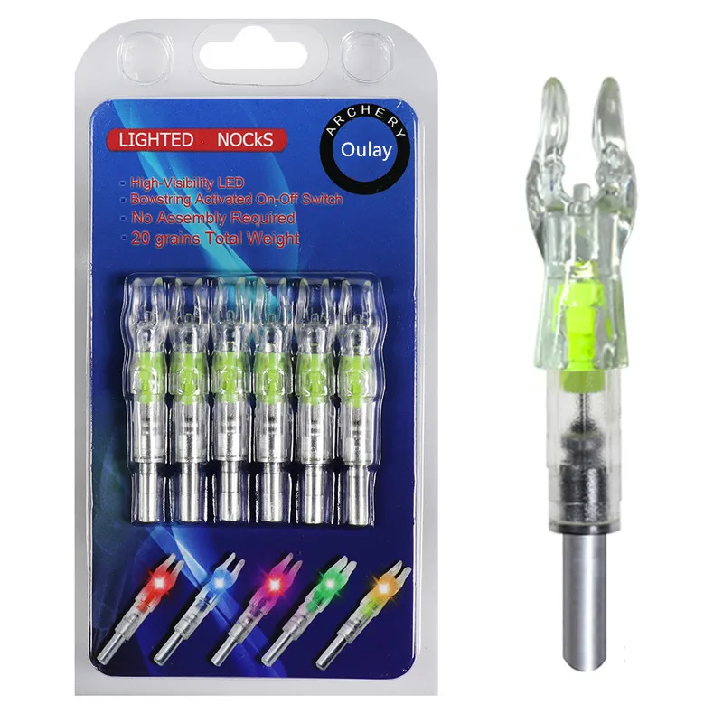 Archery Glow Knocks Luminocks - Double Grooves for Precision