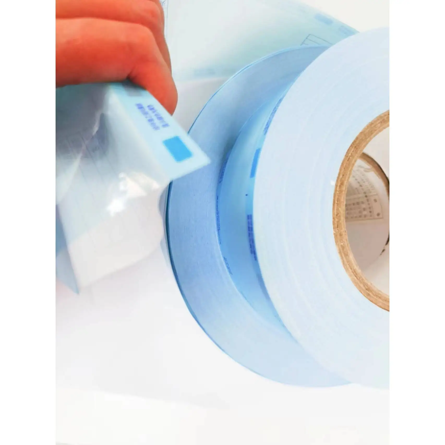 Dental Teeth Self-sealing Disinfection Gusseted Reel Pouch Roll For ...