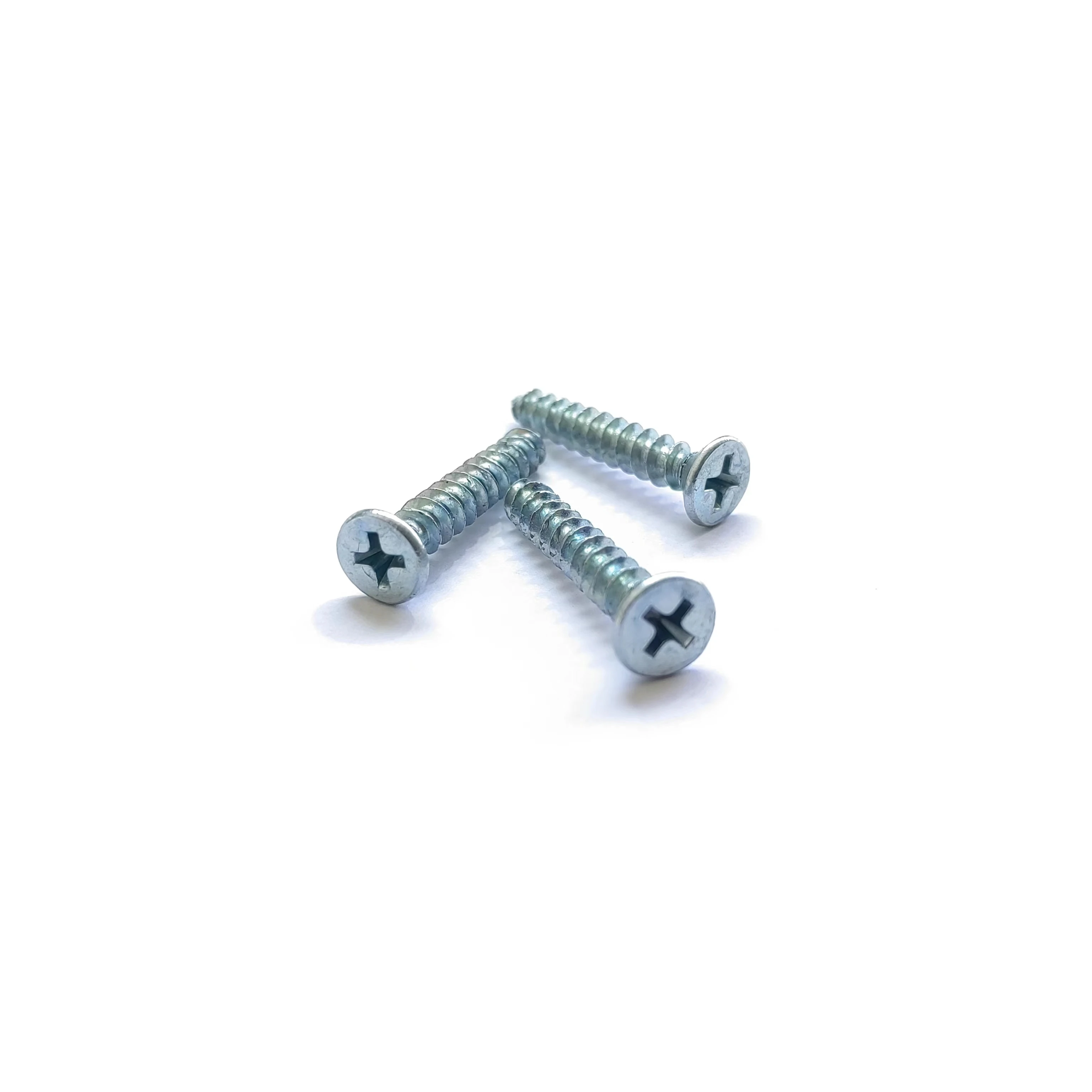 Factory Wholesale Gb M3-m10 Zinc Plated Pan Head White Screw Cross ...