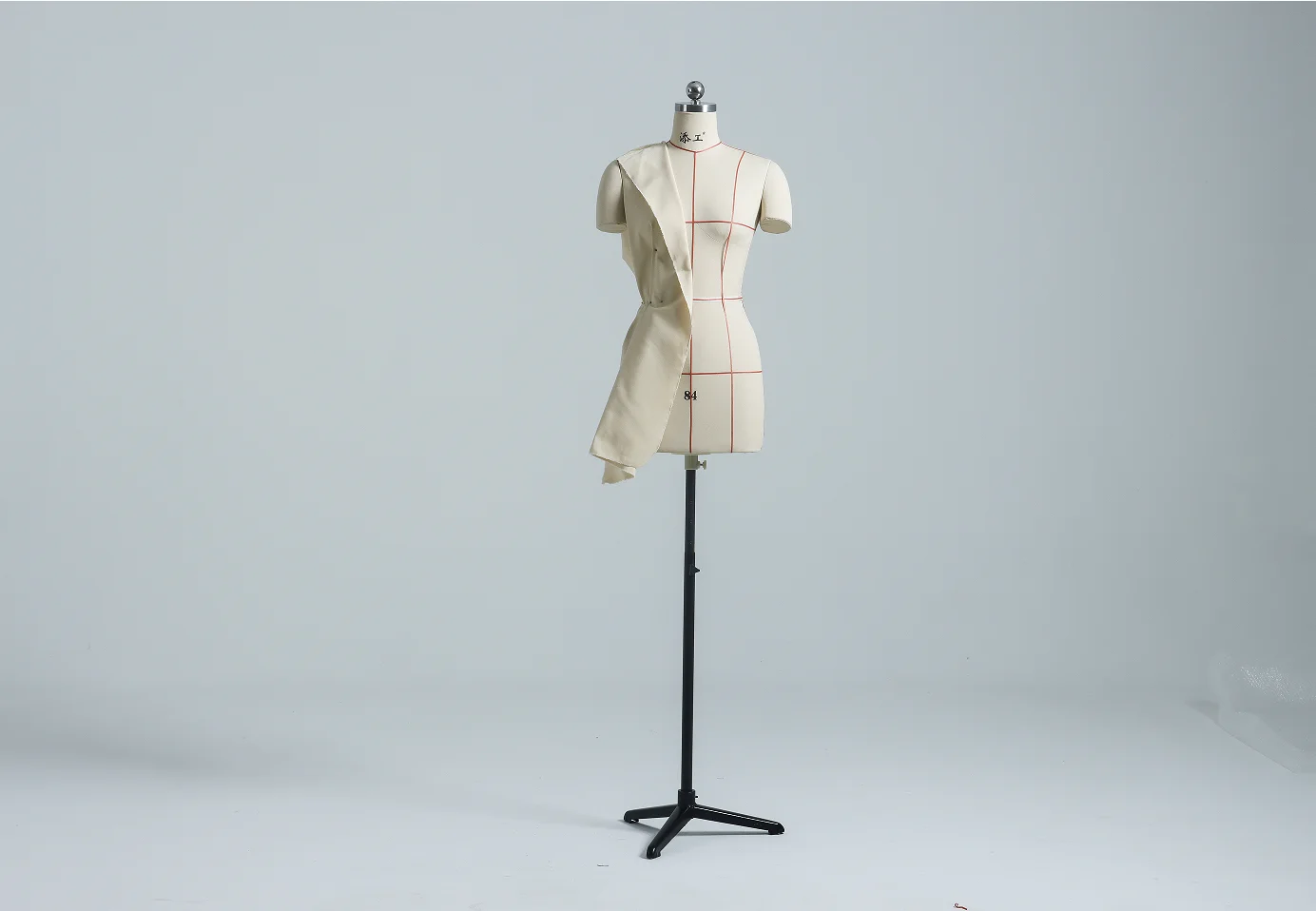 Professional Female Half Body Dress Form - Collapsible Shoulders