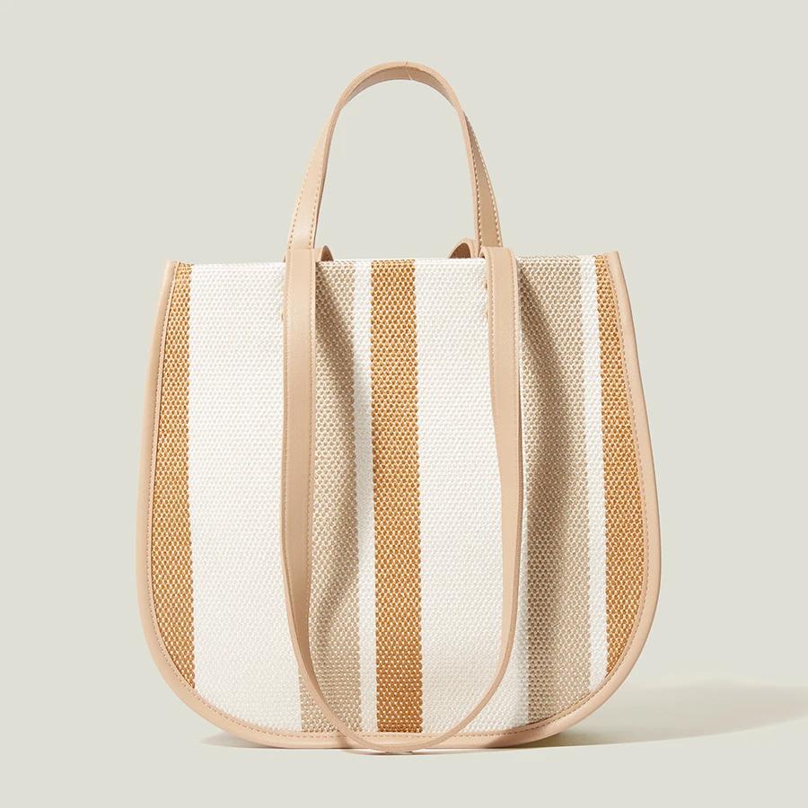 Factory Direct Sales Summer Large Capacity Cavas Shopper Tote Fashion ...